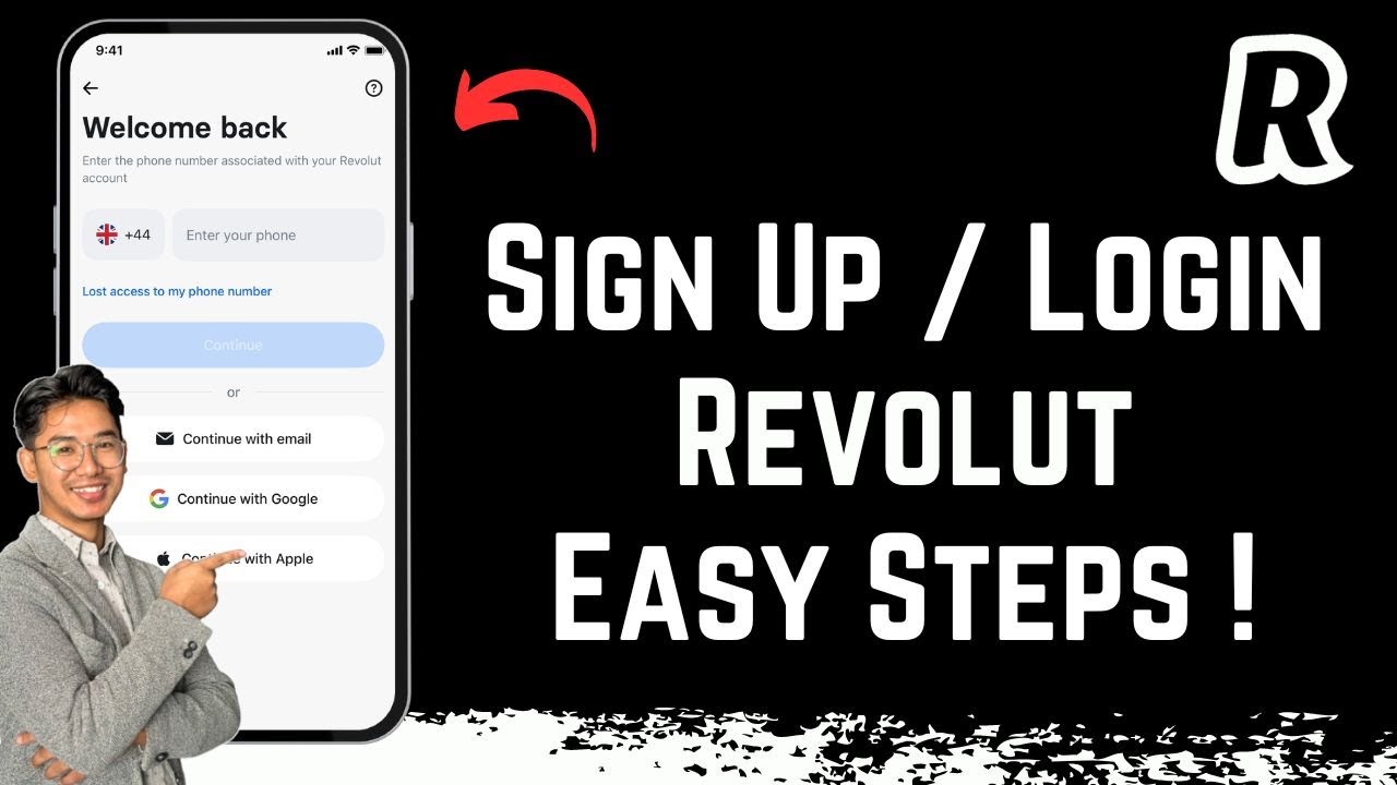 How to Sign Up / Log In Revolut Account - YouTube