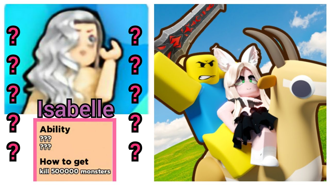 REVEAL Princess Isabelle | Ability | Kill Monsters To Save Princess ...