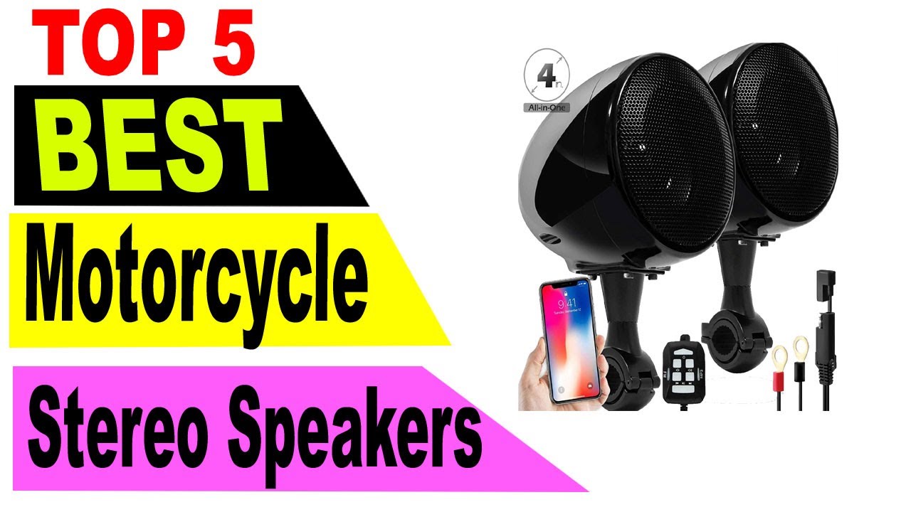 Top 5 Best Motorcycle Stereo Speakers In 2021 - YouTube