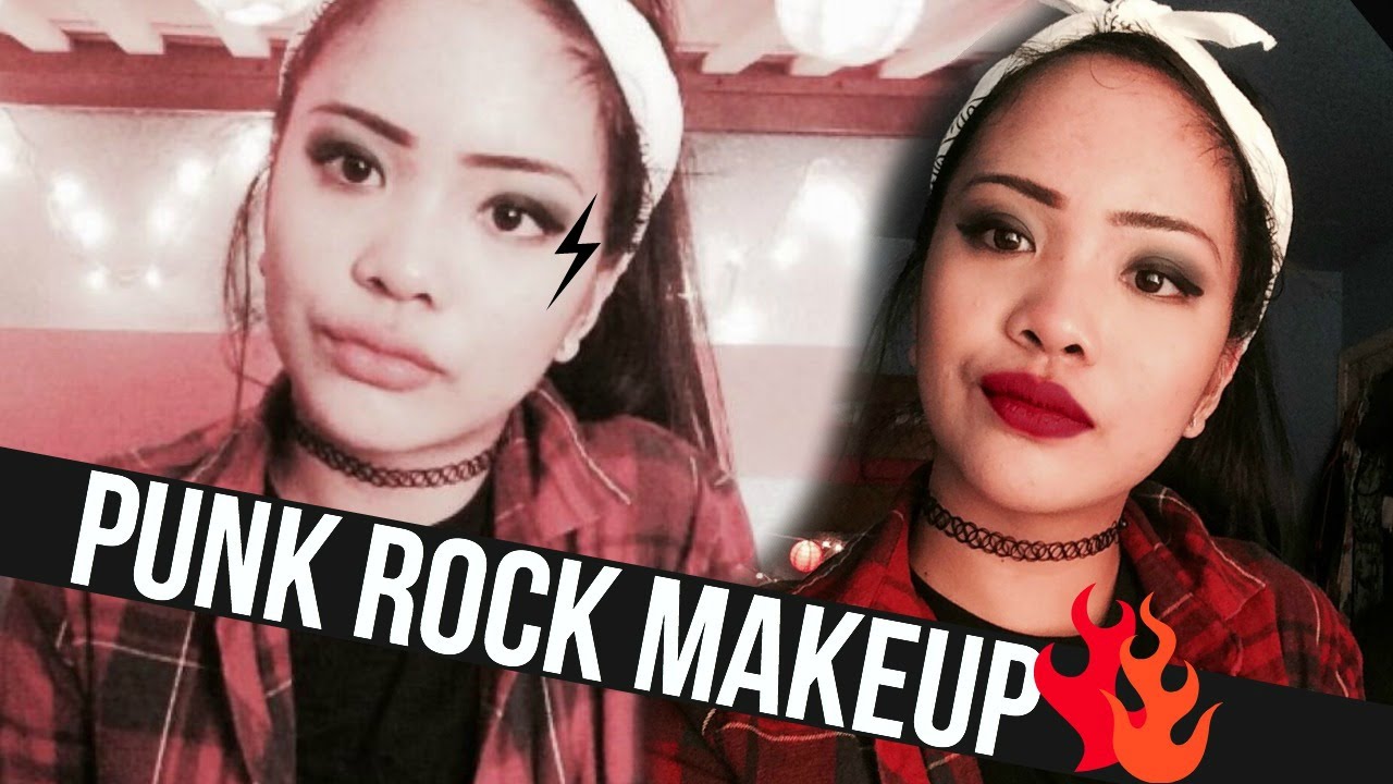 Punk Rock Makeup Tutorial | Loveebeauty101 - YouTube
