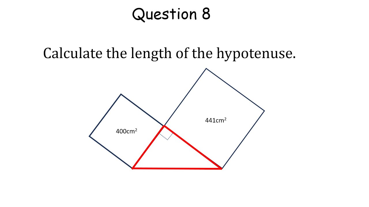 Pythagoras questions with answers - Melissa Maths - YouTube