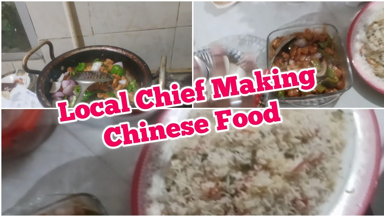Local Chief Making Chinese Food | Moonakarachivlog | Daily routine ...
