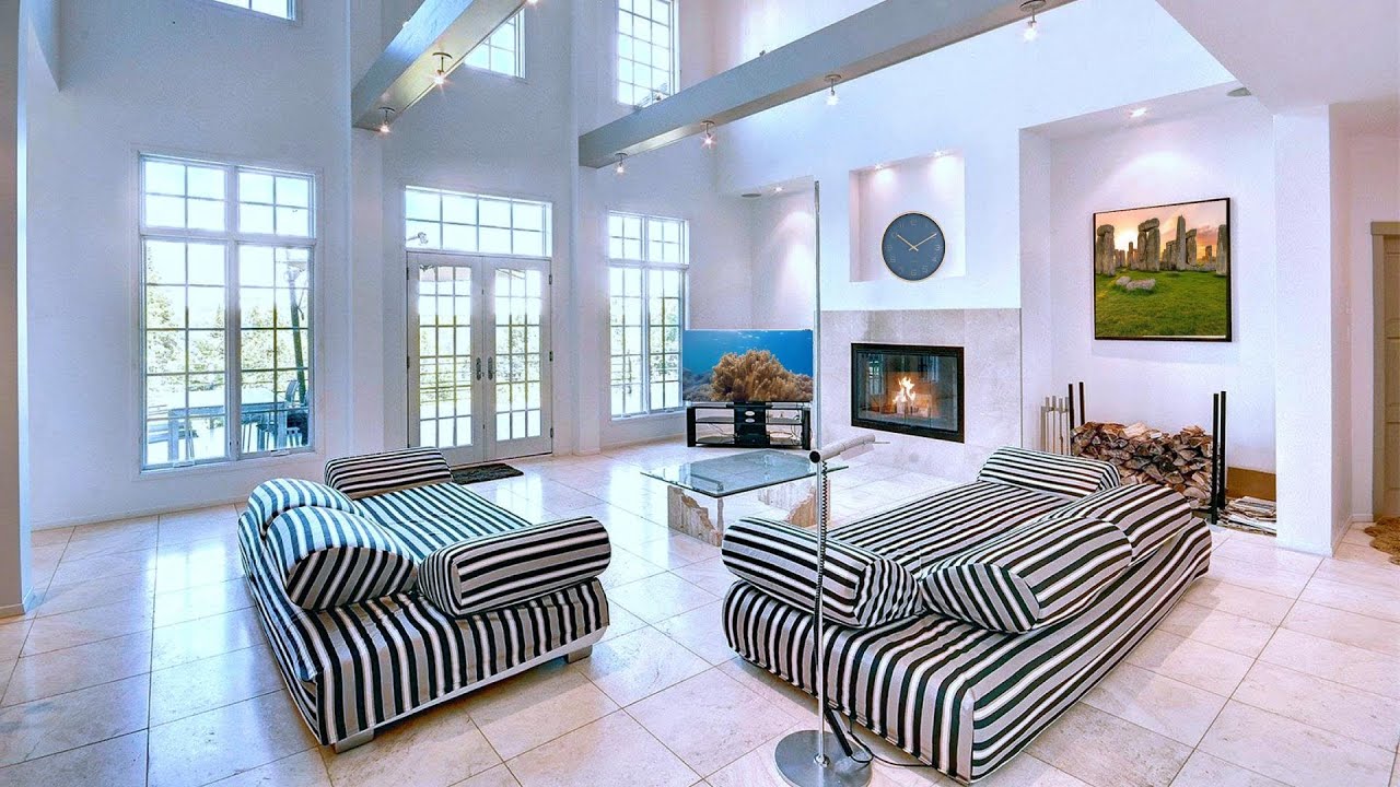 Amazing White, Modern, and Minimalist Home Interior Ideas - YouTube