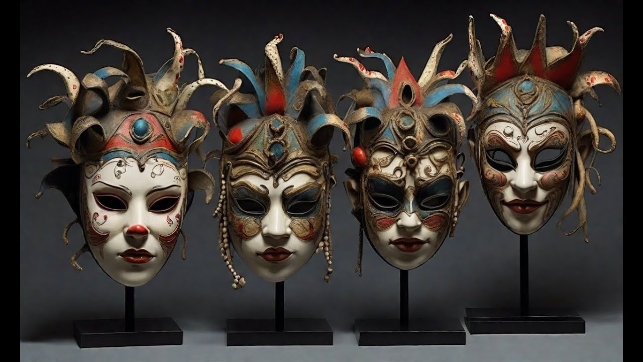 The Cursed Carnival Masks. #horrorstory #supernatural #ghost #haunted ...