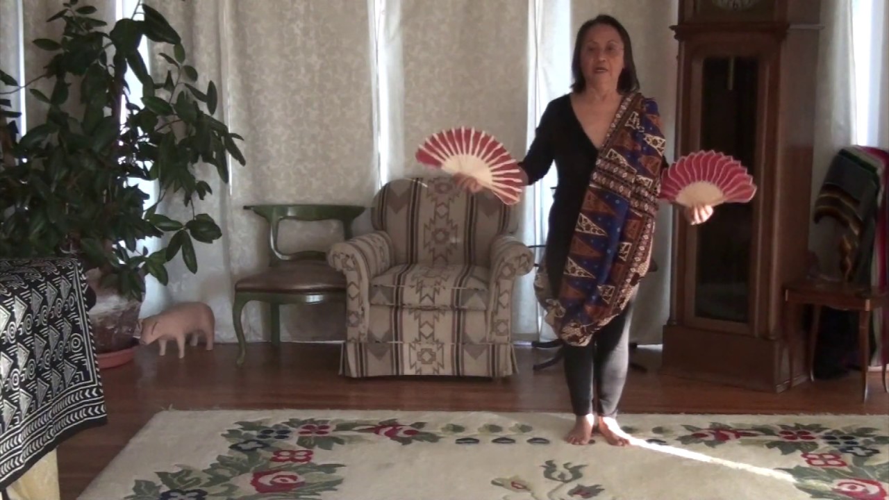 Pag-Apir (Fan/Maiden) Dance: Part 2 of 4 Dance Instruction - YouTube