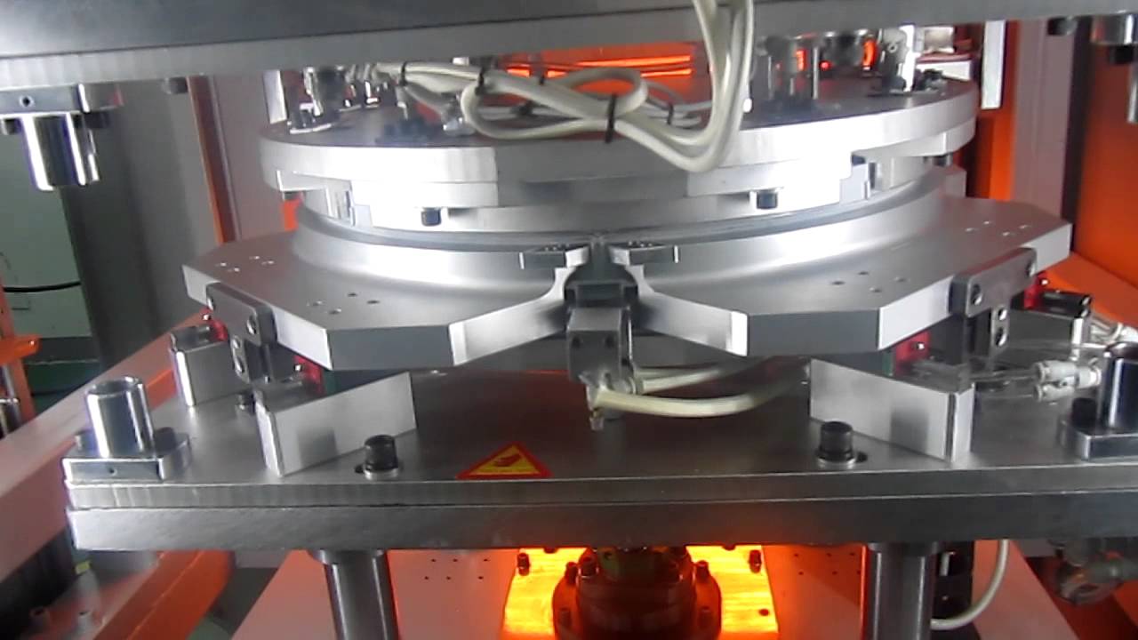 balance ring IR welding machine - YouTube