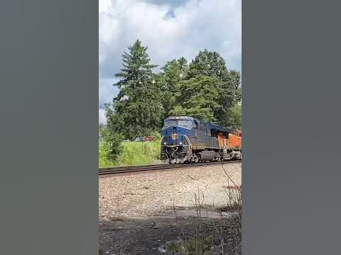 NS #8103 leads BNSF #6229 on NS 41T | Railfan Matthew - YouTube