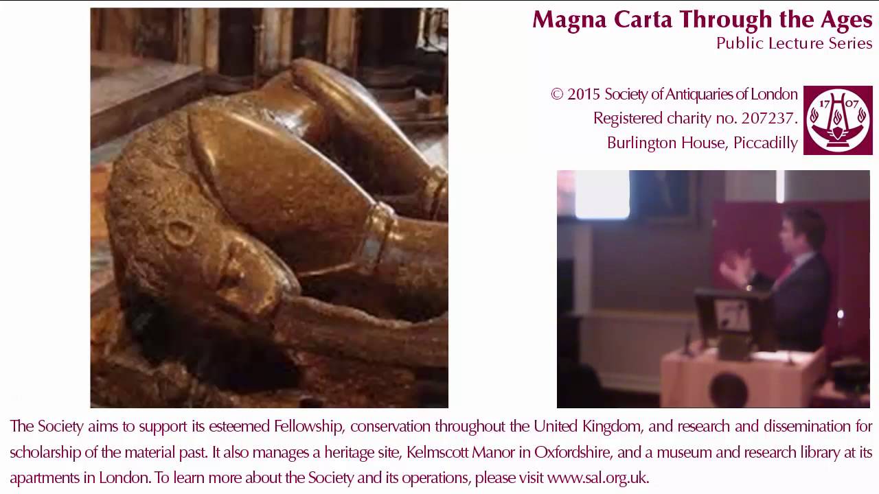 23 June 2015: Magna Carta Lecture, Stephen Church - YouTube