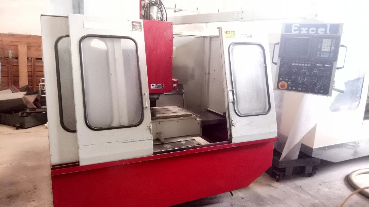 EXCEL-810 Vertical Machining Center - YouTube