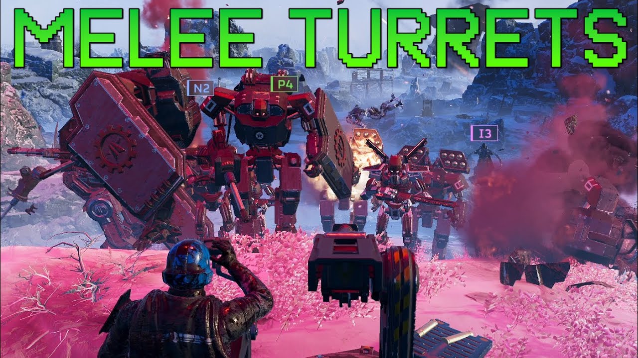 MELEE TURRETS | Helldivers 2 - YouTube