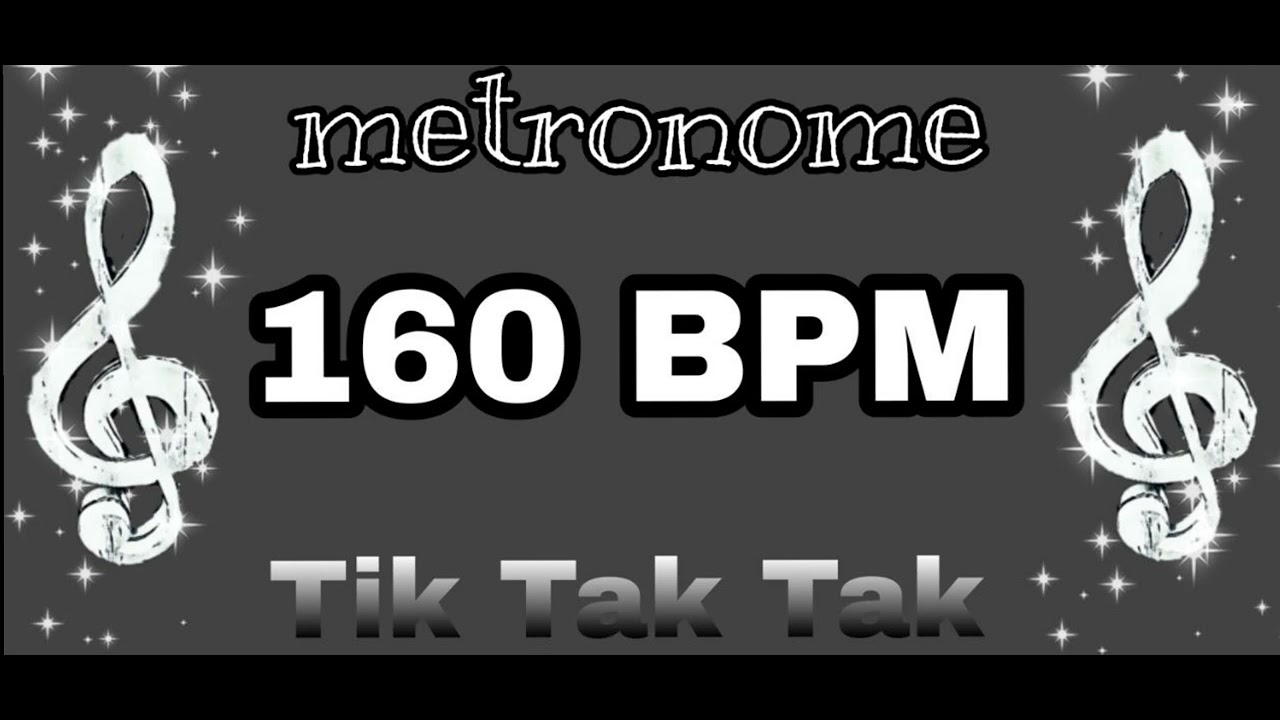 160 - BPM Metronome #metronome - YouTube