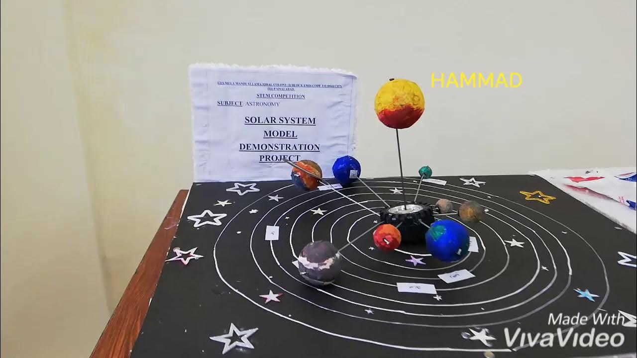 Solar system STEM project 2021. - YouTube