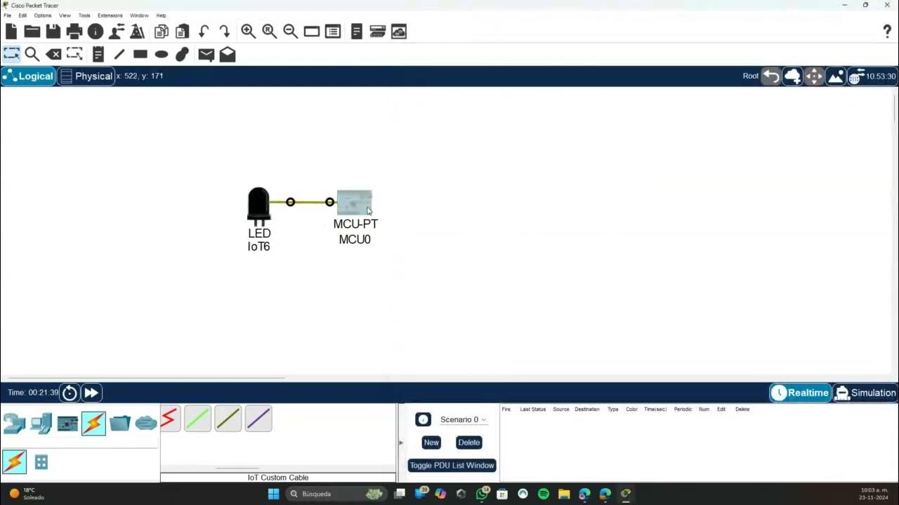 Clase 23 /11/24 algoritmo Arduino tecnología Iot casa inteligente pack ...