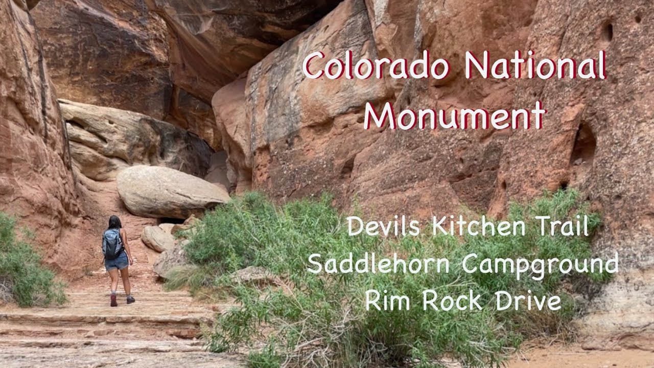 Camping and Hiking Colorado National Monument | Devils Kitchen Trail ...