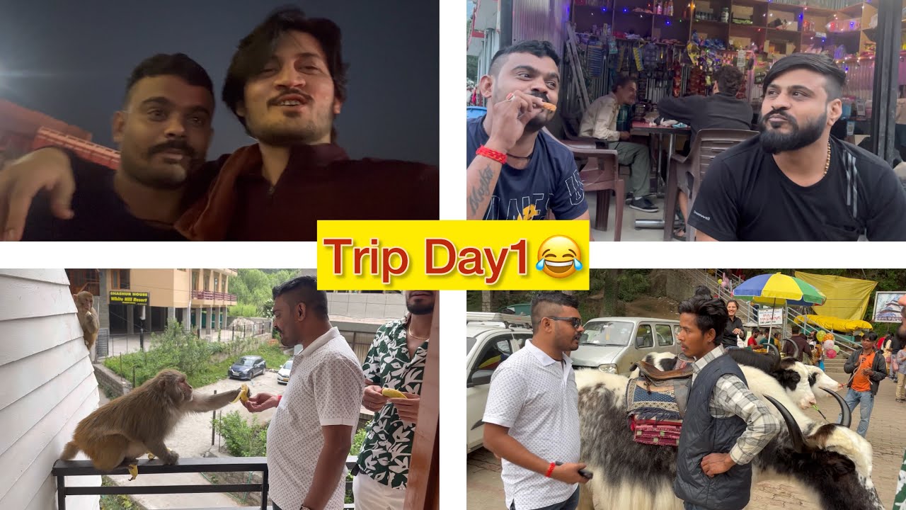 LEH-LADAKH TRIP DAY1😂 | ft. Prem Dangar | Jayu Dangar | Cy Sarvaiya ...
