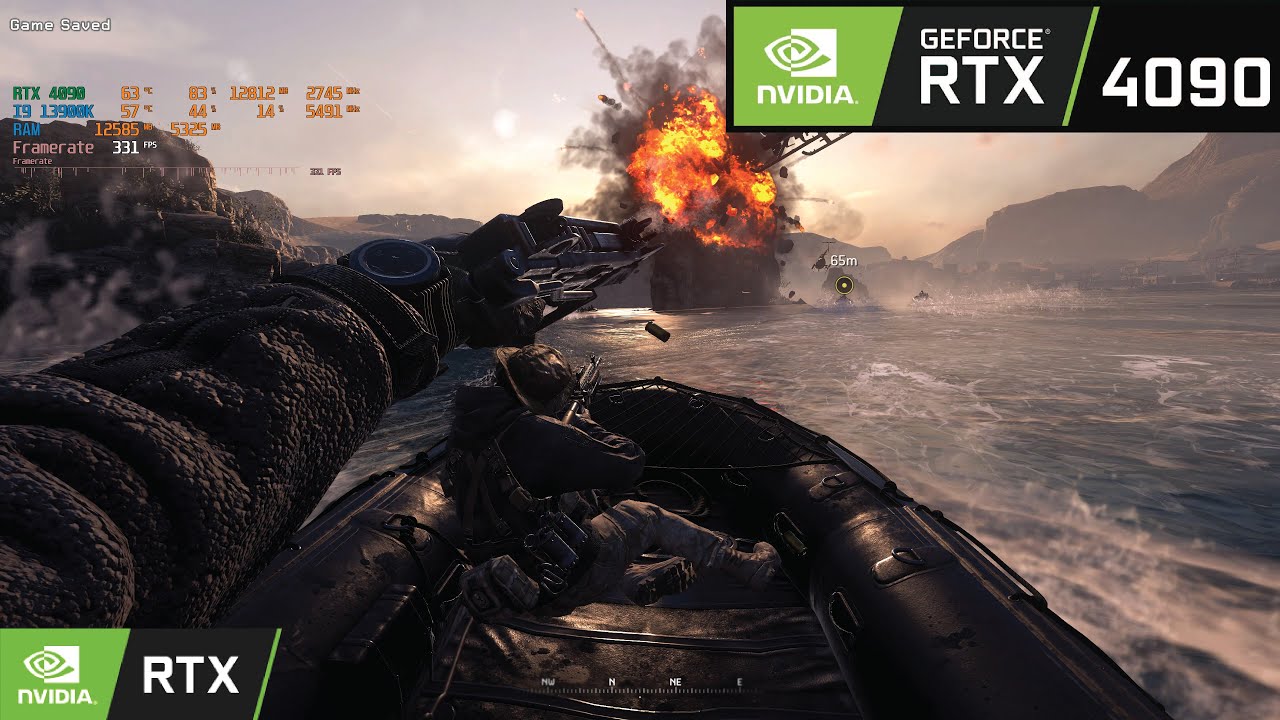 Call of Duty Modern Warfare 2 : GeForce RTX 4090 [24GB] + i9 13900K ...