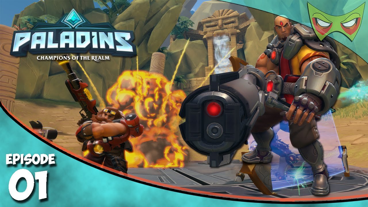 Paladins Gameplay - Ep 01 - Buck's Cataclysm - FPS Objective Gameplay ...