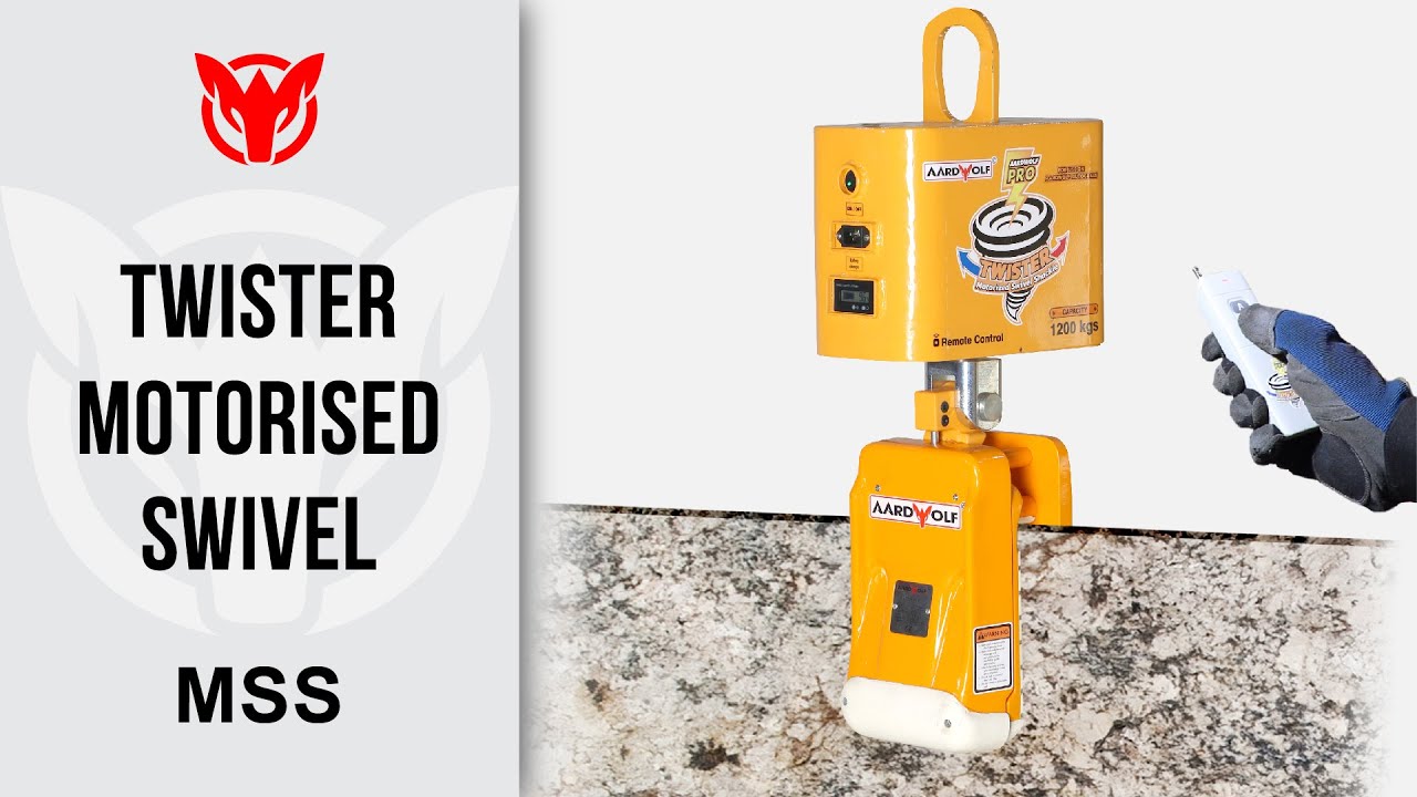 Twister- Motorised Swivel | New innovative device of Aardwolf ...