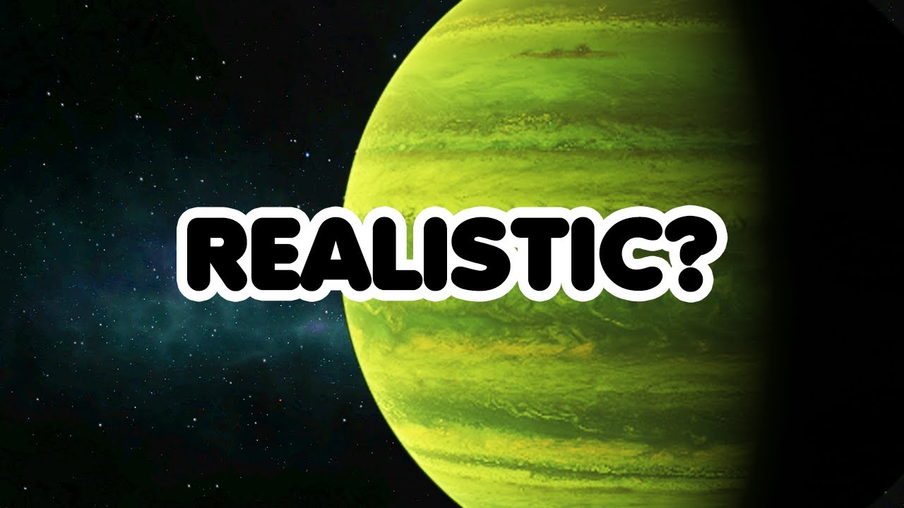 Is a Green Gas Giant Like Jool Possible? - YouTube