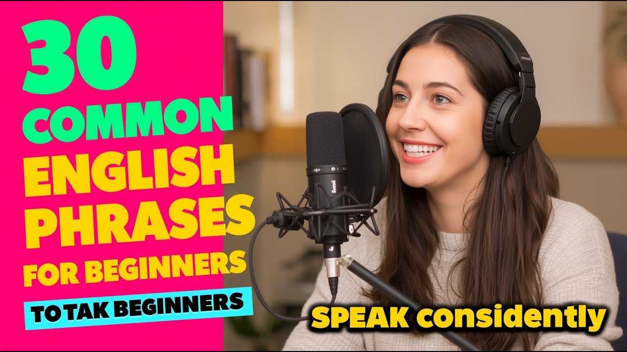 30 Common English Phrases for Beginners | Learn English Fast, Speak ...