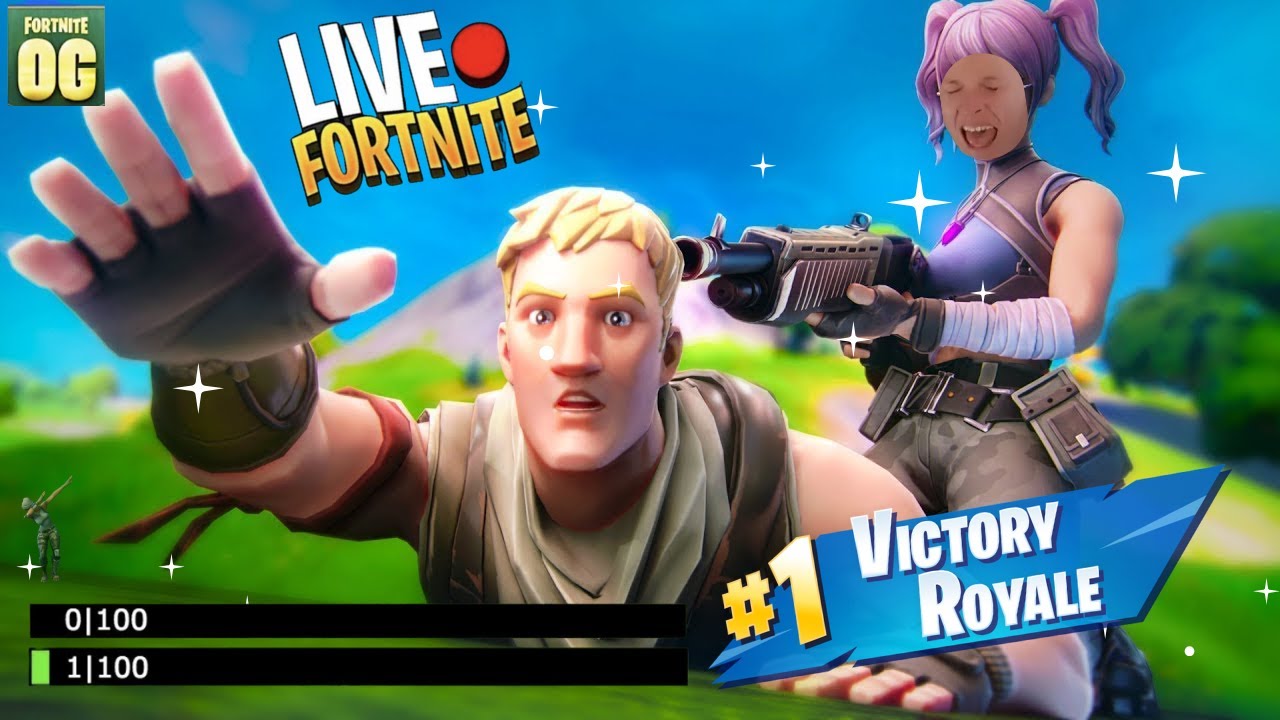 First Ever Fortnite Game (Fortnite Gameplay) - YouTube