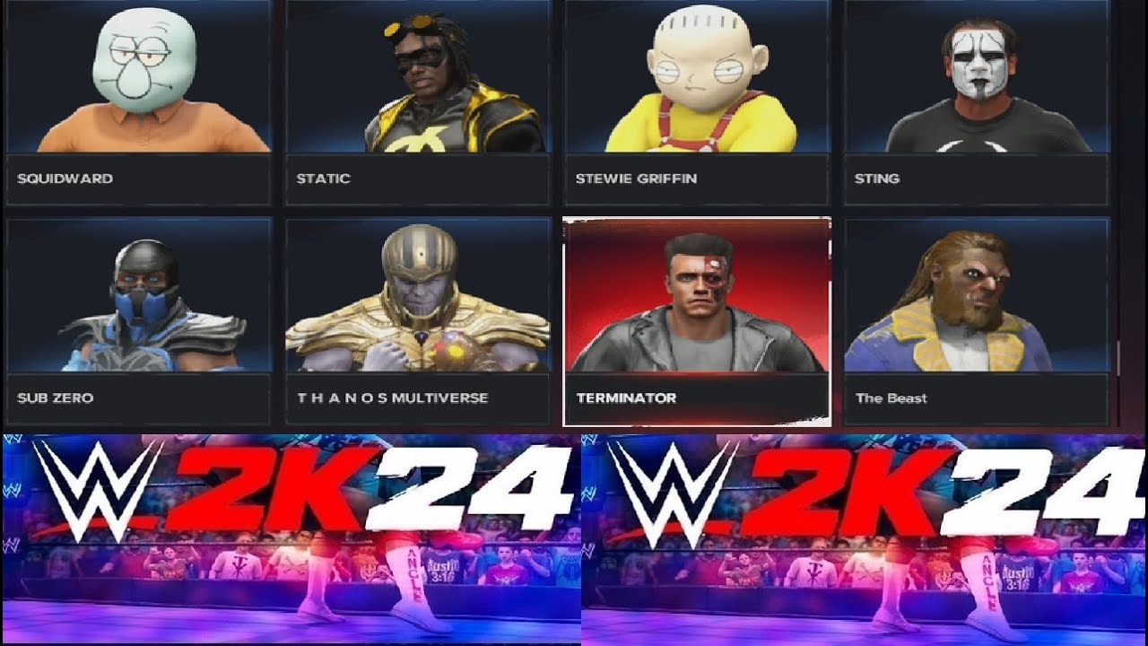 WWE 2K24 Created Superstar Livestream - YouTube