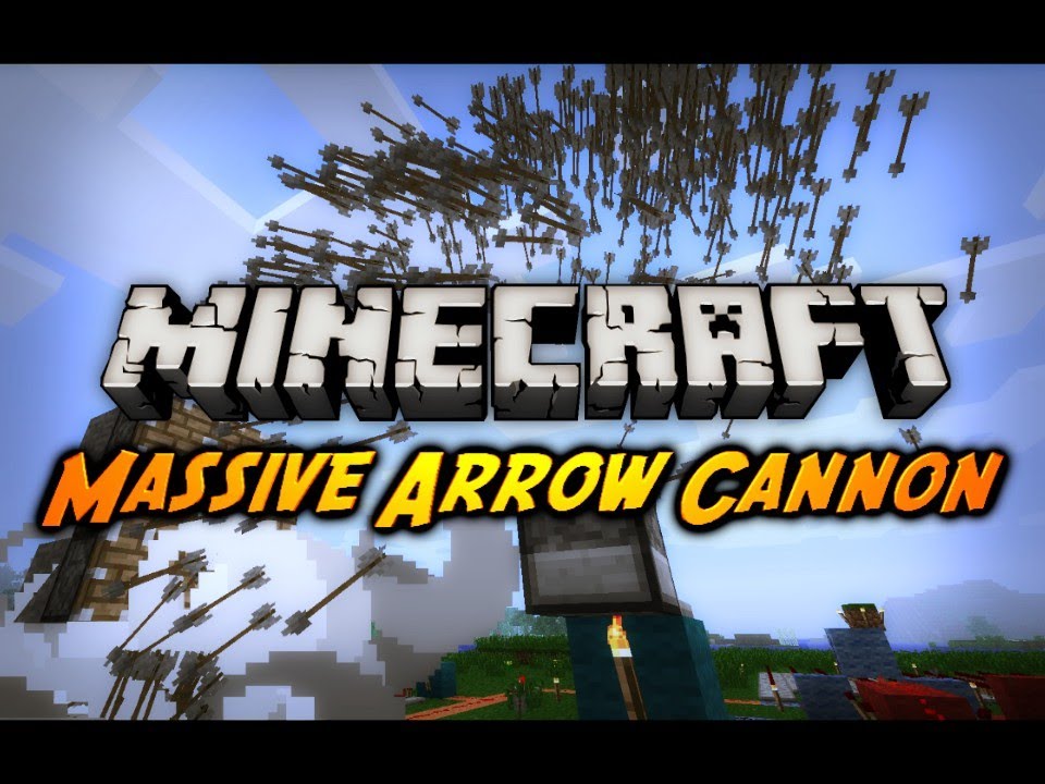Minecraft Arrow Cannon