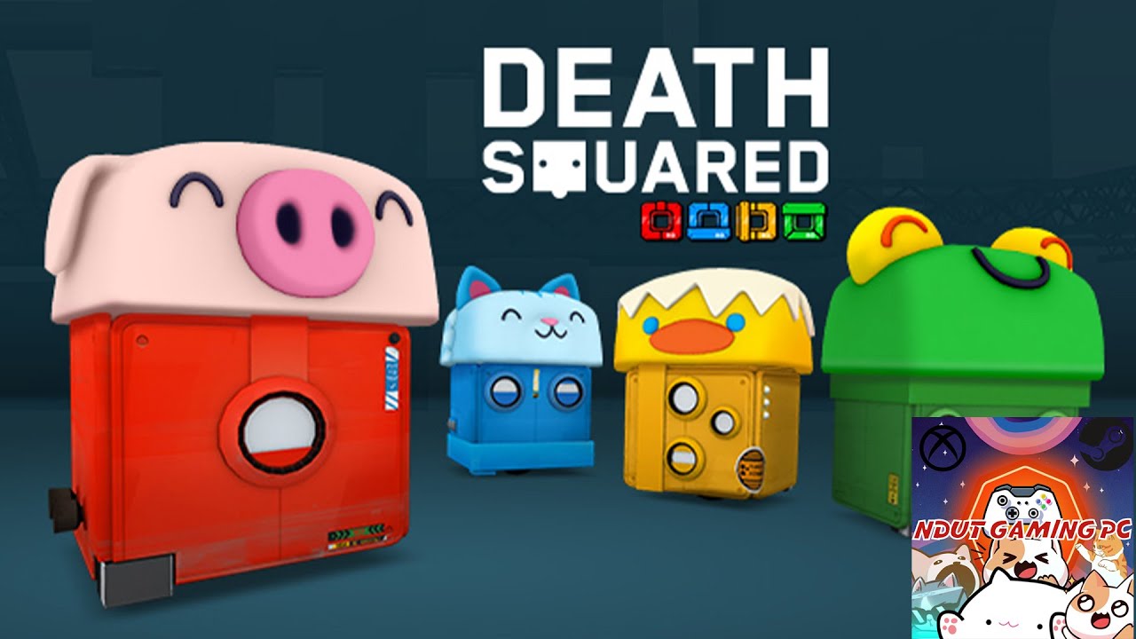 DEATH SQUARED 2 PLAYER CO-OP PUZZLE STEAM GAMEPLAY #1 - YouTube