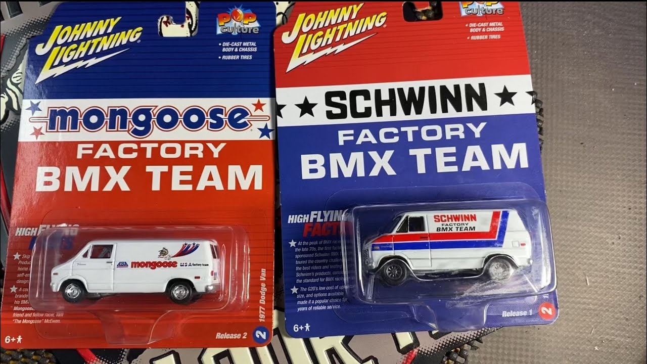 Unboxing Johnny Lightning Factory BMX Team: Release 1 & 2 - YouTube