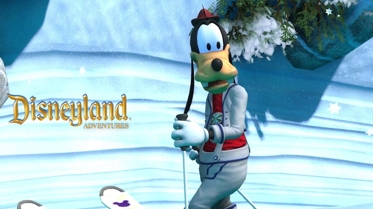 Skiing with Goofy - Disneyland Adventures #02 - YouTube