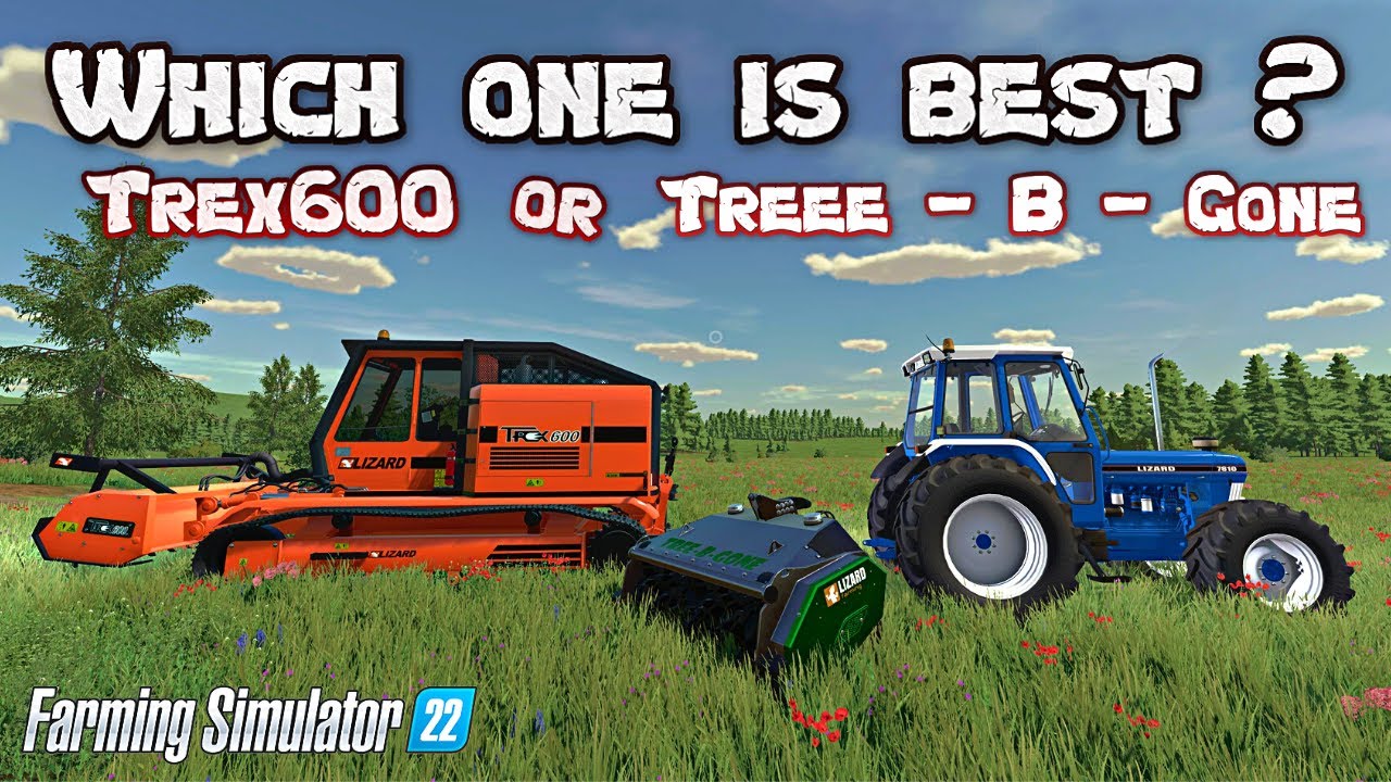 Which is best for Tree Removing? TREX600 or Tree-B-Gone - Farming ...