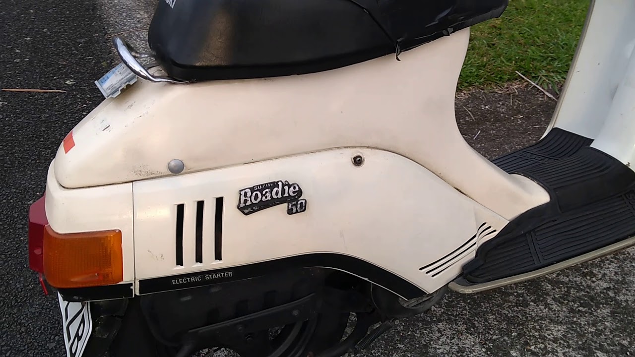 Suzuki Roadie 50cc 1984 - YouTube