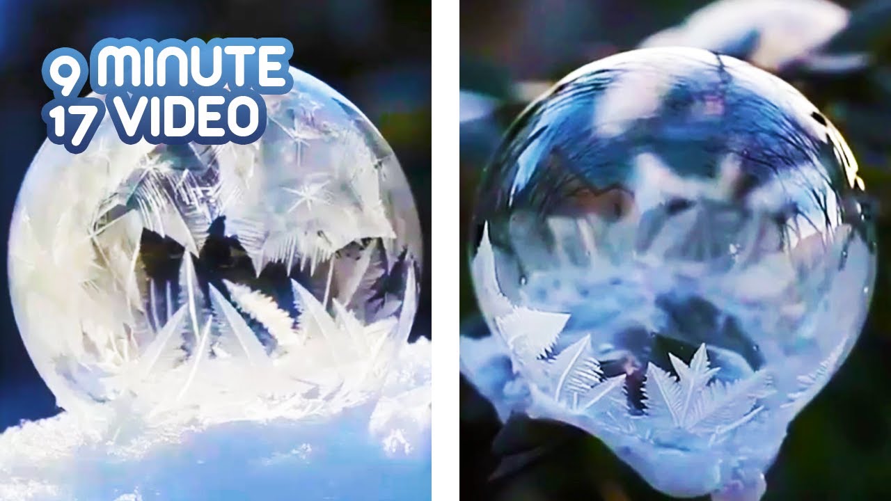 Awesome Bubble Freezing Videos | Super Relaxing Videos - YouTube