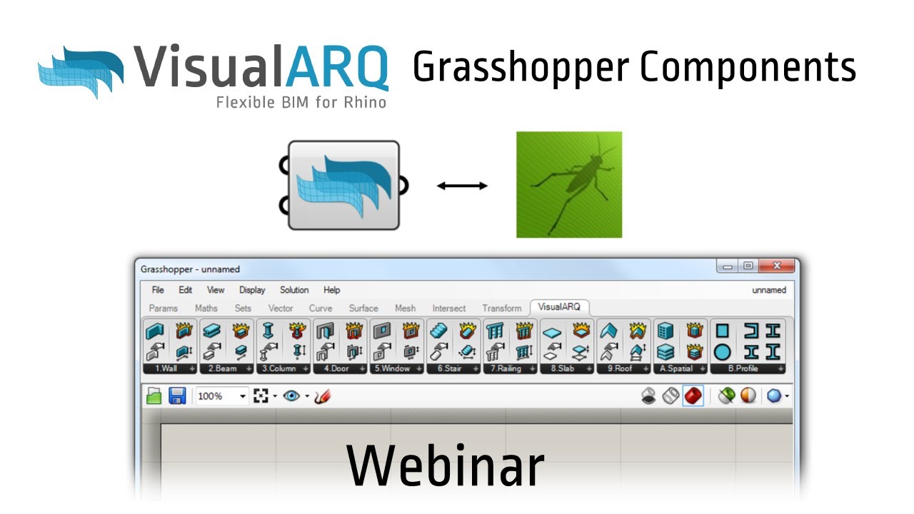 VisualARQ Grasshopper Components webinar - YouTube