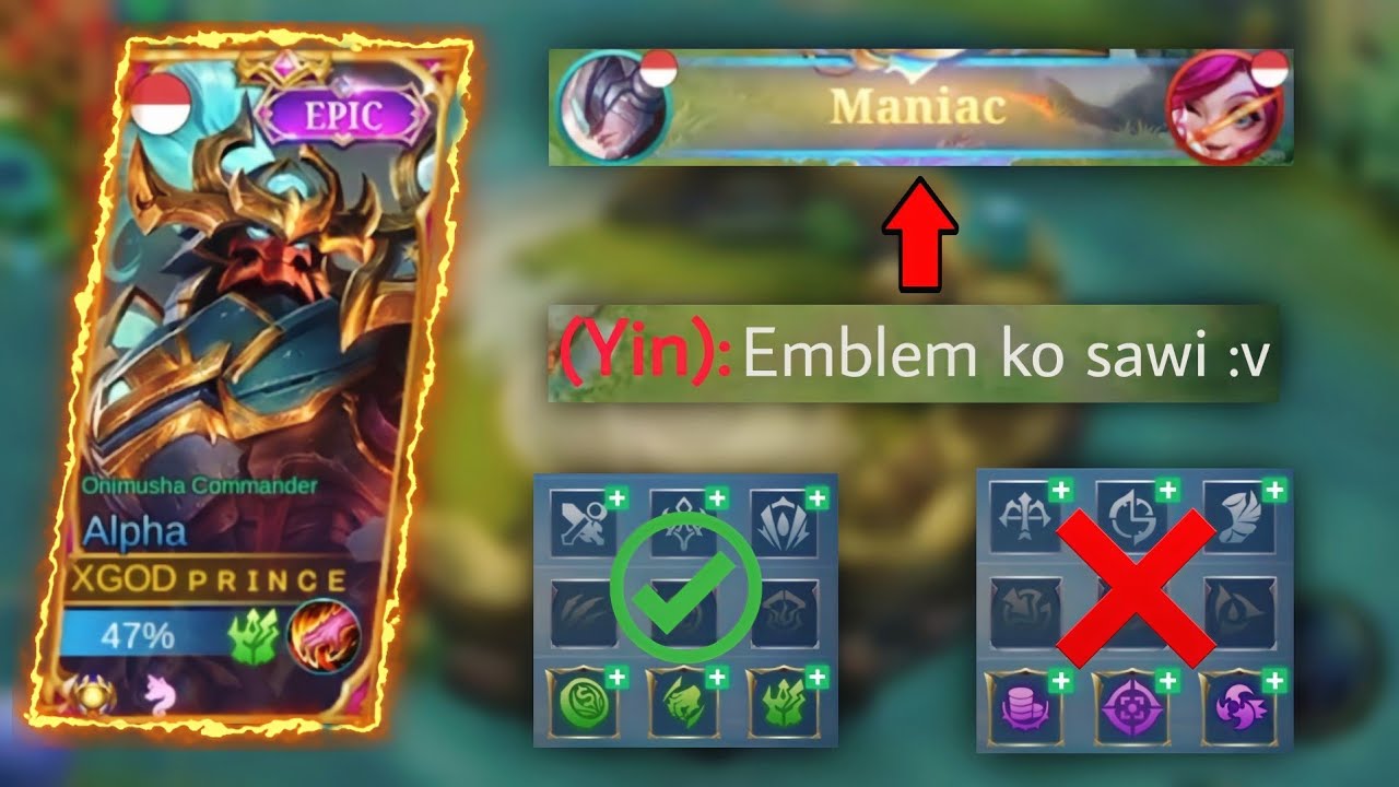 ALPHA EMBLEM JUNGLE - ALPHA BUFFED NEW PATCH - ALPHA BUFF SEASON 23 ...