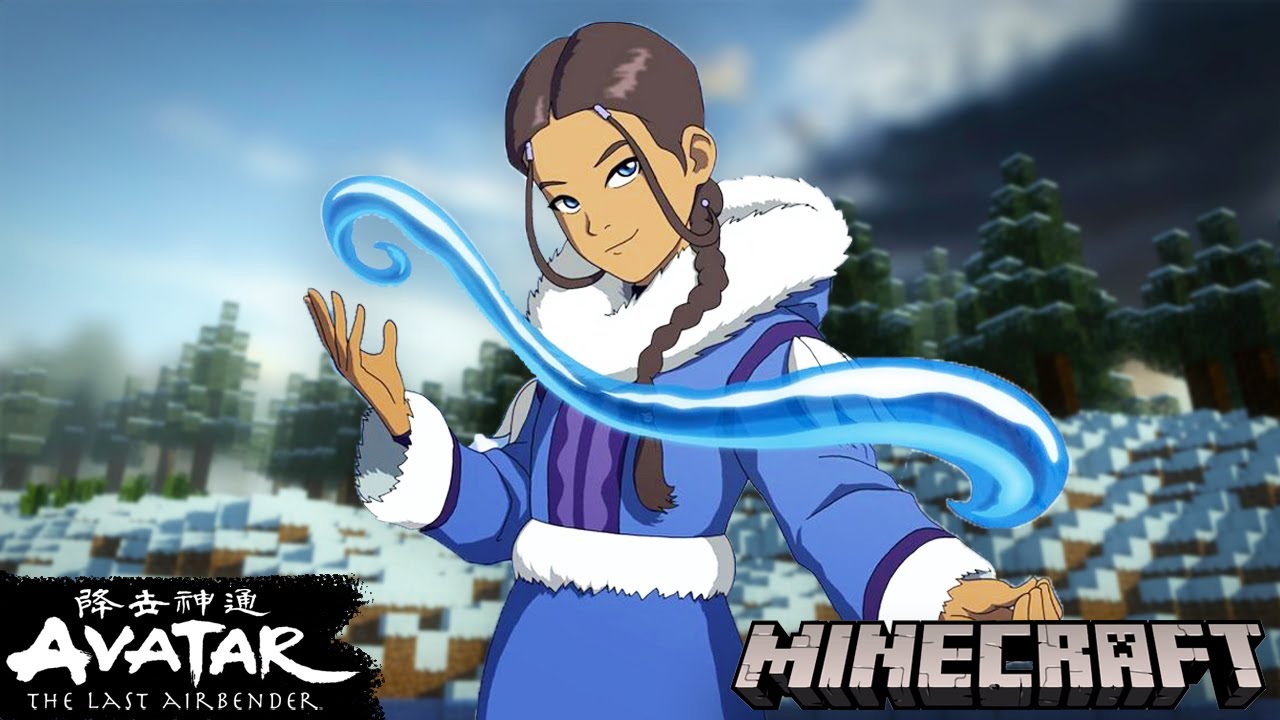 So I made Katara a Minecraft Mob... - YouTube