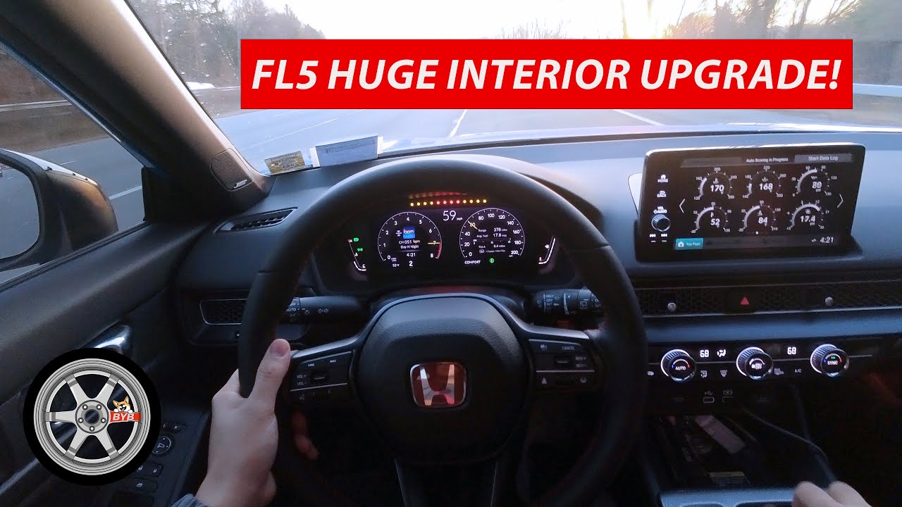 POV Drive of 2023 FL5 Civic Type R - Full Interior Overview ...