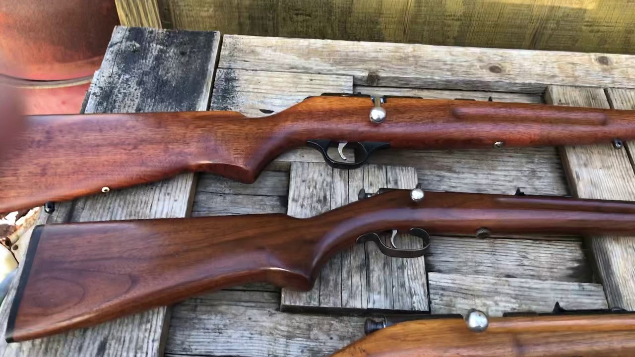 Marlin model 81,Winchester model 60a,whippet model c - YouTube