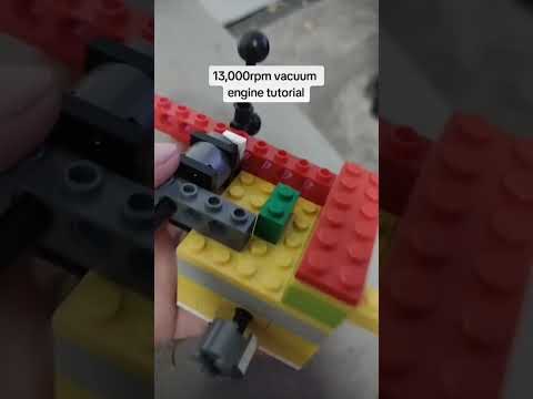 tutorial on 13000rpm lego vacuum engine - YouTube