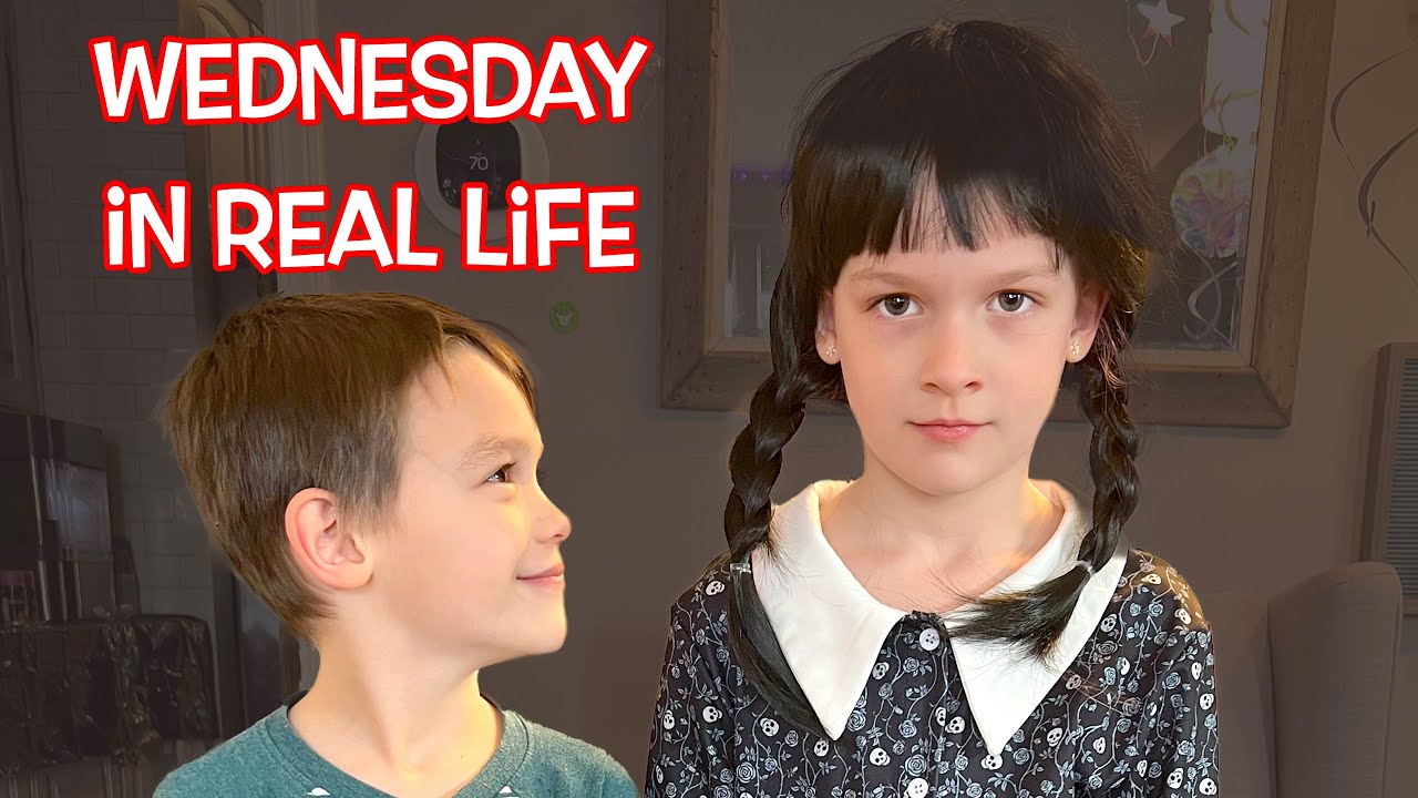 Don't Play with Wednesday Addams in Real Life at My PB and J House ...