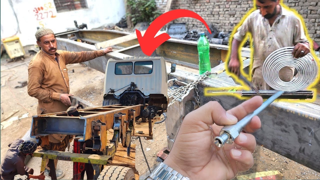 Rebuild Broken Truck || How to Rebuild Broken Truck Chassis Completely ...