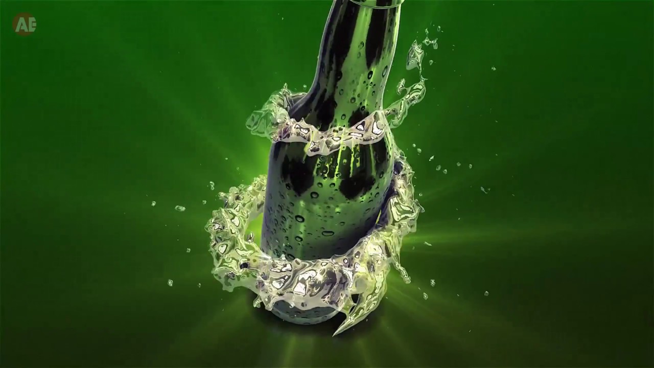Beer Bottle Animation - YouTube