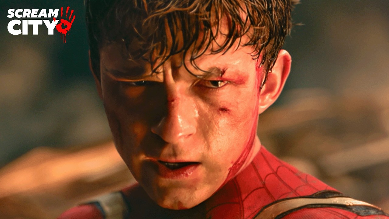 The Final Fight Scene: 3 Spider-Mans Save the World | Spider-Man: No ...