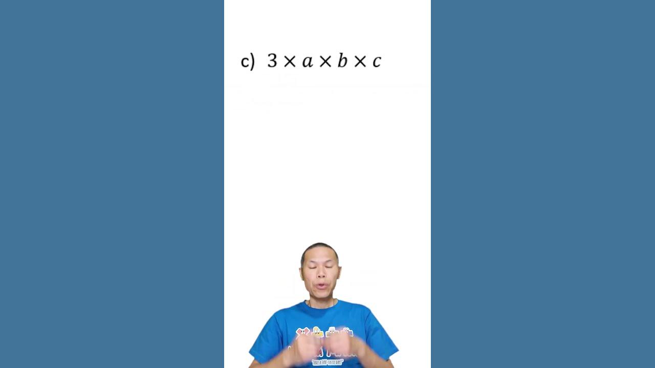 Multiplying Algebraic expressions part 1 - YouTube