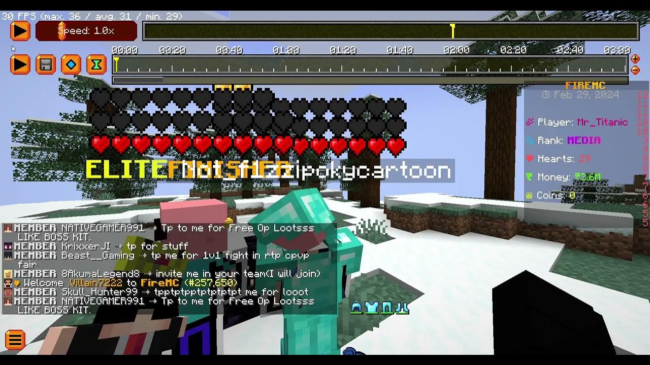 Minecraft 1 20 1 Multiplayer 3rd party Server 2024 02 29 13 25 57 - YouTube