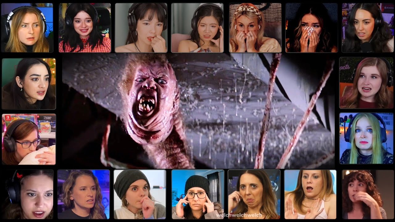 ｜The Thing（1982）Chest Defibrillation scene *（Girls）Reaction Mashup ...