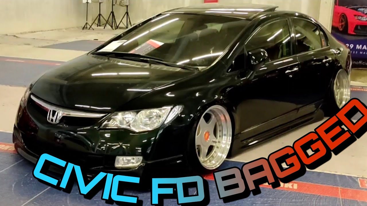 🔴 HONDA CIVIC FD BAGGED | PANORAMIC ROOF - YouTube