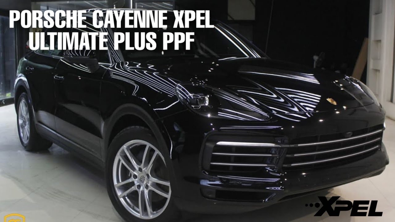 PORSCHE CAYENNE XPEL ULTIMATE PLUS FULL BODY PPF APPLICATION! || ADVANCECARZSPA - YouTube