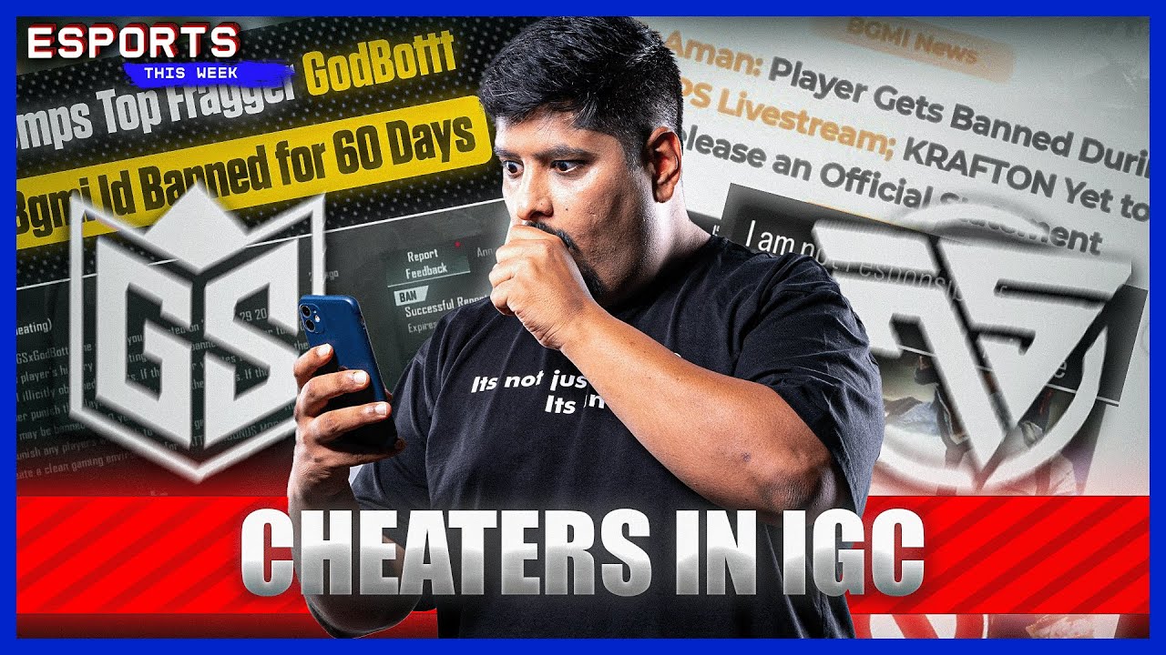 Esports This Week : Cheaters are destroying Indian Esports - YouTube