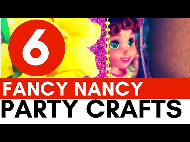 Die Craft Nancy Party How To Throw A Tres Fancy Nancy Birthday Party